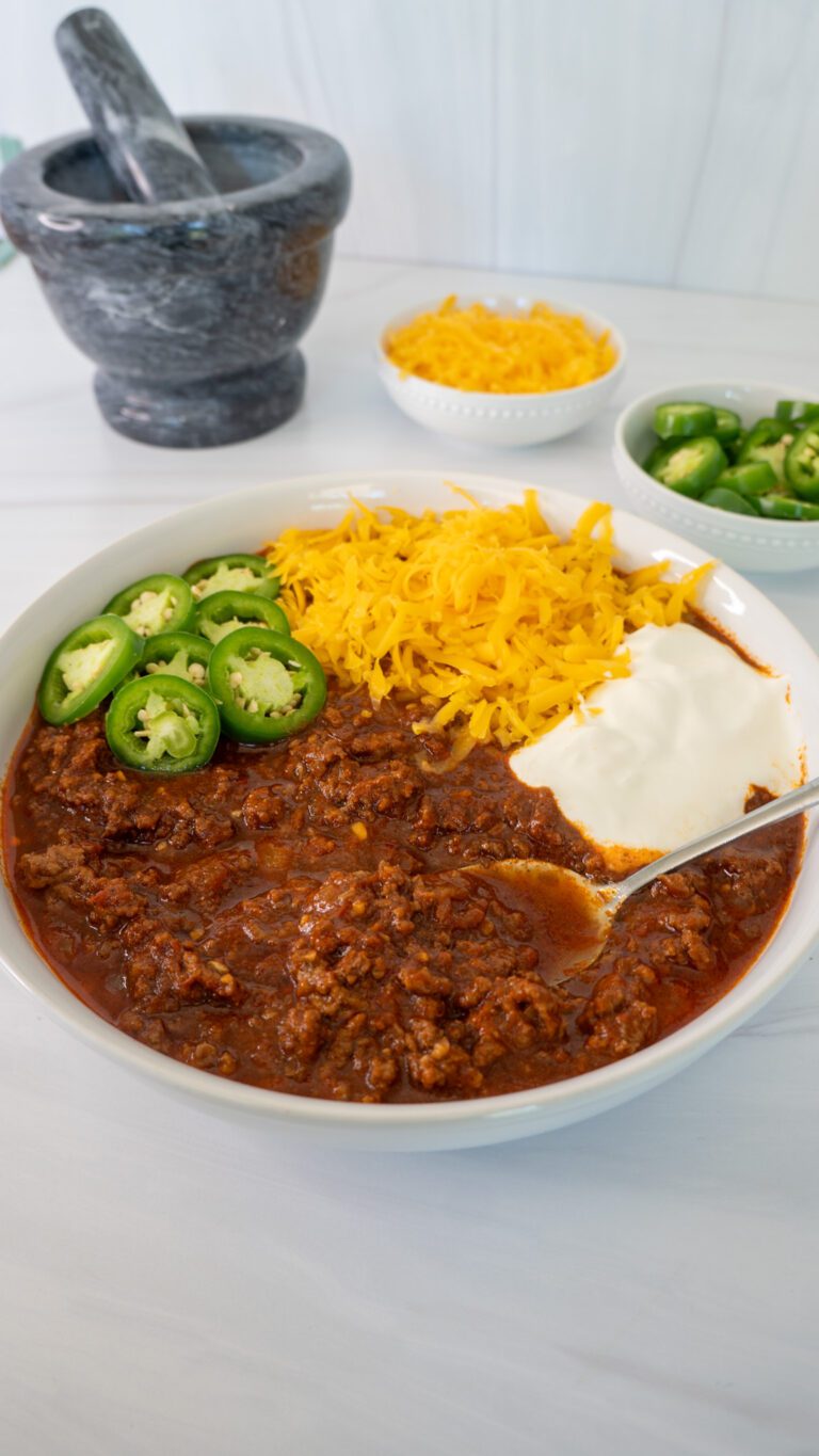 The Best Homemade Southern Chili Recipe - Organically Jae